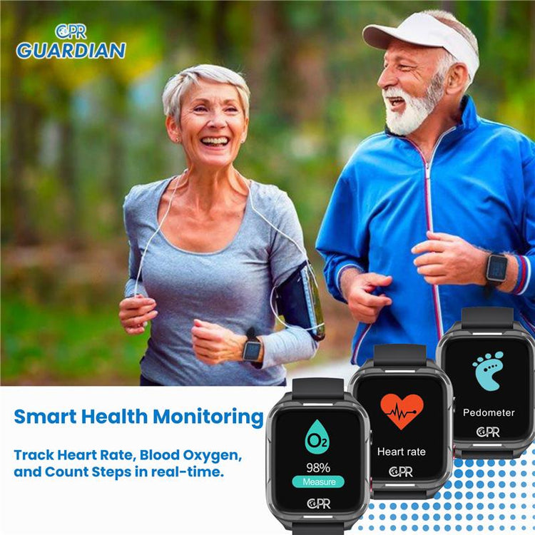 CPR Guardian Active Personal Alarm Watch with Emergency SOS Button, Pi.
