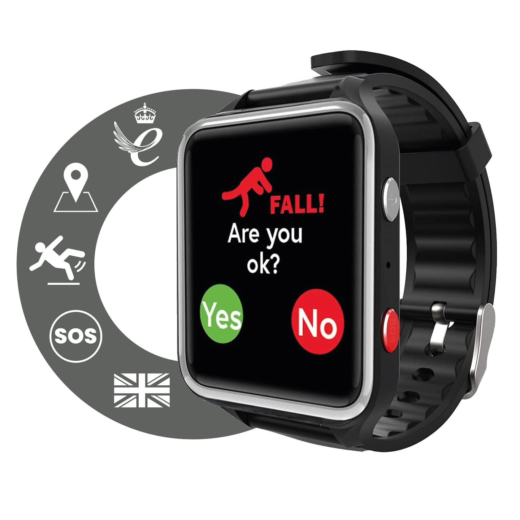 CPR Guardian 3 Lone Worker Safety Watch - CPR Guardian Watch.
