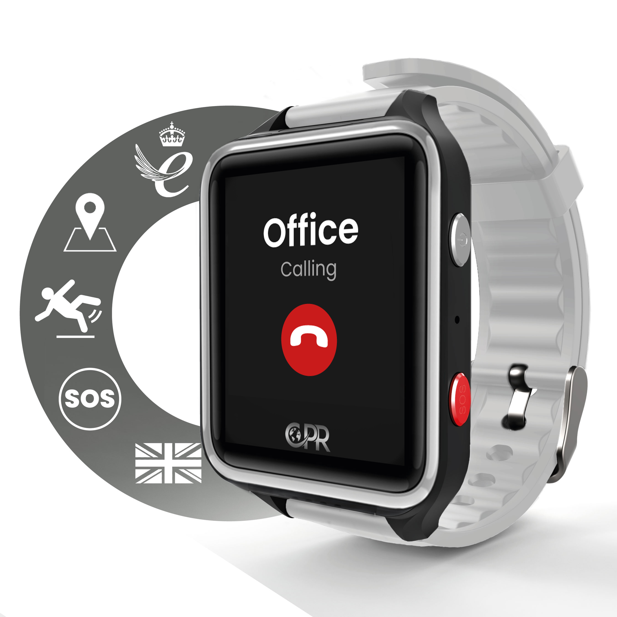 CPR Guardian 3 Lone Worker Safety Watch - CPR Guardian Watch.
