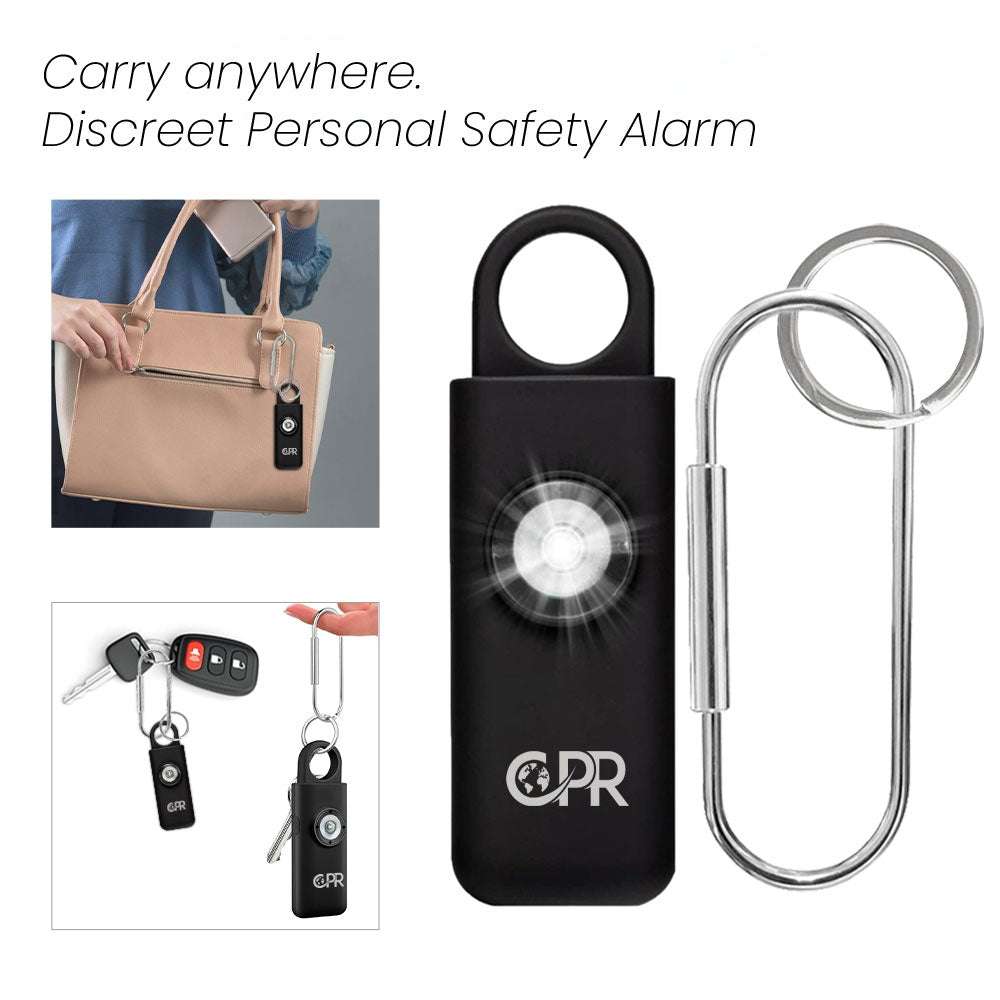 CPR Guardian Angel - Personal Safety Alarm for Women, Self Defense Key.