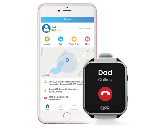 CPR Guardian III - SOS Personal Alarm Watch.
